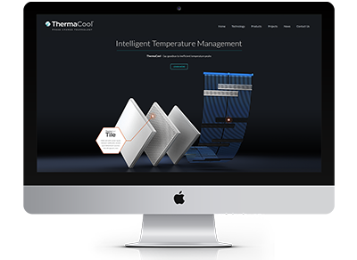 AJA Design - ThermaCool Website